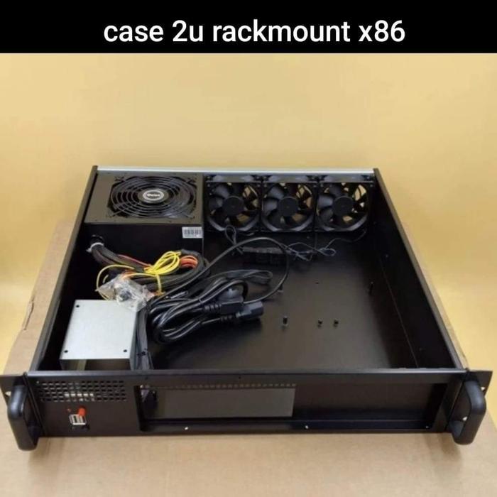 Jual rackmount casing untuk mikrotik router x86 case - i7 8700 5L 2s ...