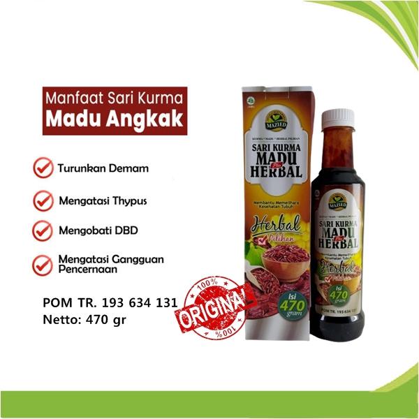 Jual Sari kurma madu plus angkak obat dbd tipes penambah trombosit hb ...