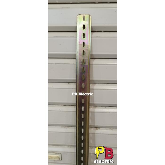 Jual Din Rail Besi / Rel MCB Besi 1 Fungsi / Din Rail MCB Besi ...