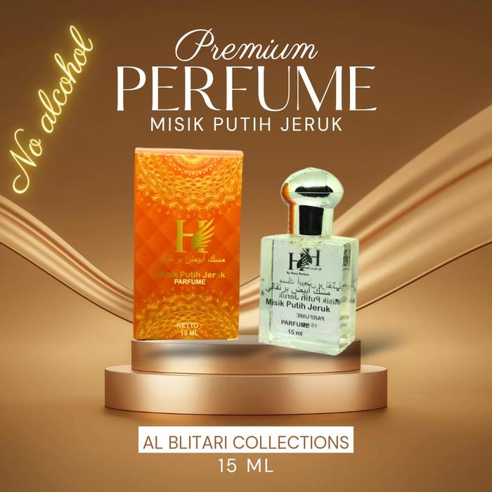Jual Parfum Misik Putih Jeruk Original Premium No Alkohol Perfume ...