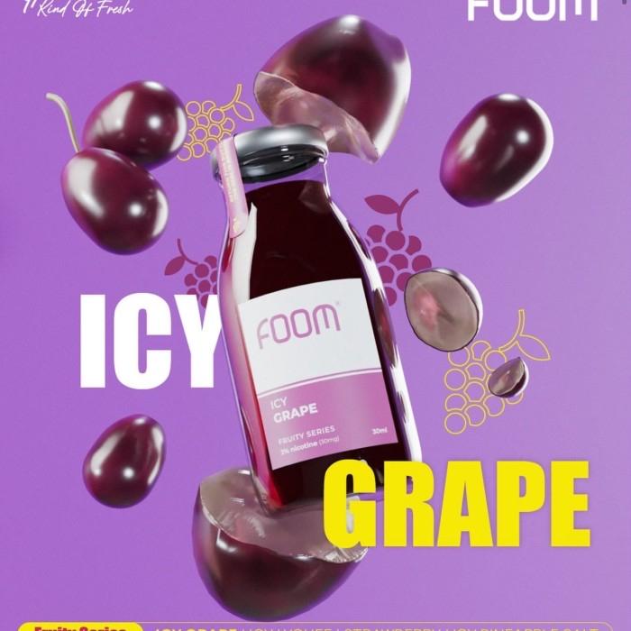 Jual Foom ICY GRAPE ANGGUR Fruity Nic Salt 30ML 30MG Authentic - Kota ...