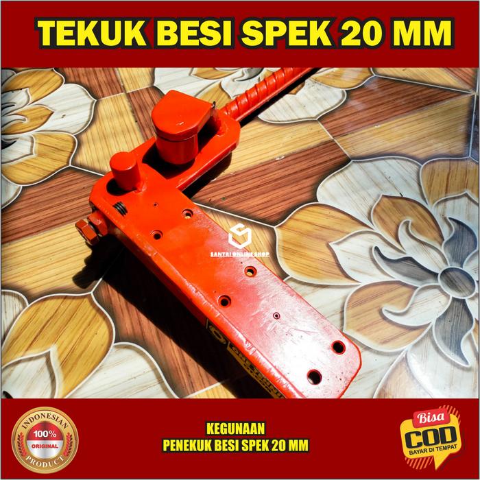 Jual alat penekuk besi alat tekuk besi begel beton 20mm - Kab. Klaten ...