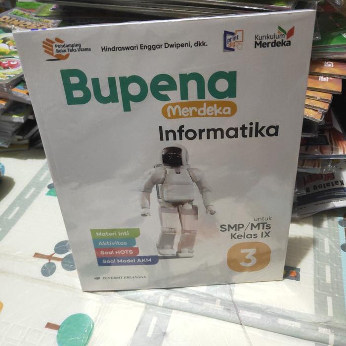 Jual original buku bupena merdeka informatika untuk SMP/Mts kelas 3 kurikulum merdeka - Kota ...