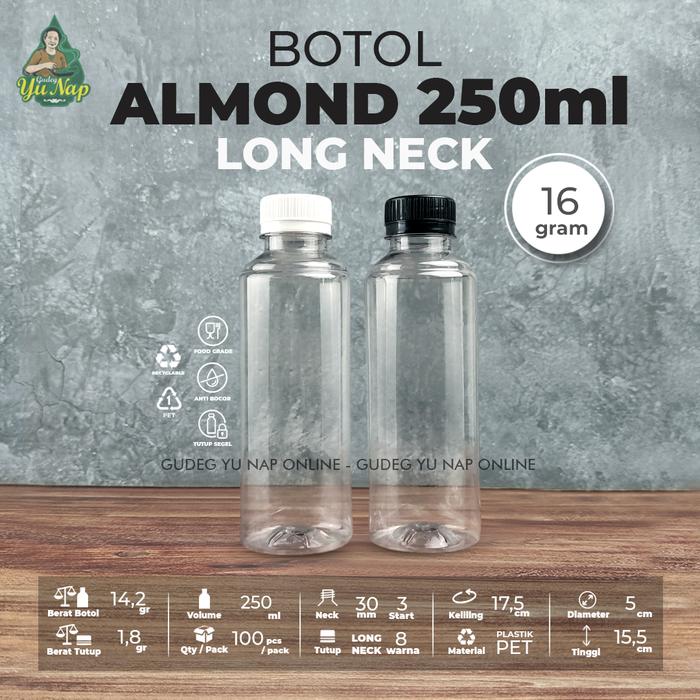 Jual Botol Almond 250 ml - Botol Plastik 250ml - Kota Bandung - Gudeg ...