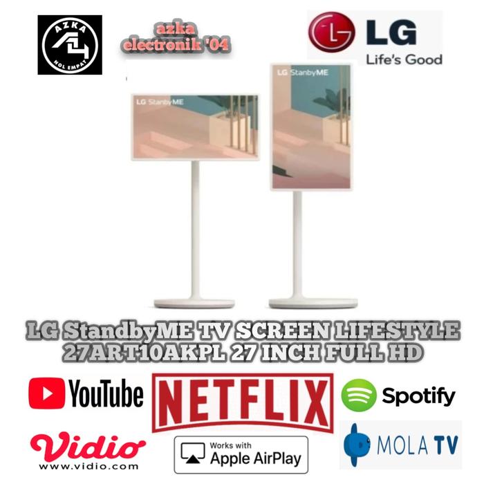 Jual LG STANDBYME LIFESTYLE SMART SCREEN FULL HD 27ART10AKPL 27 INCH NEW 2024 - Kota Tangerang ...