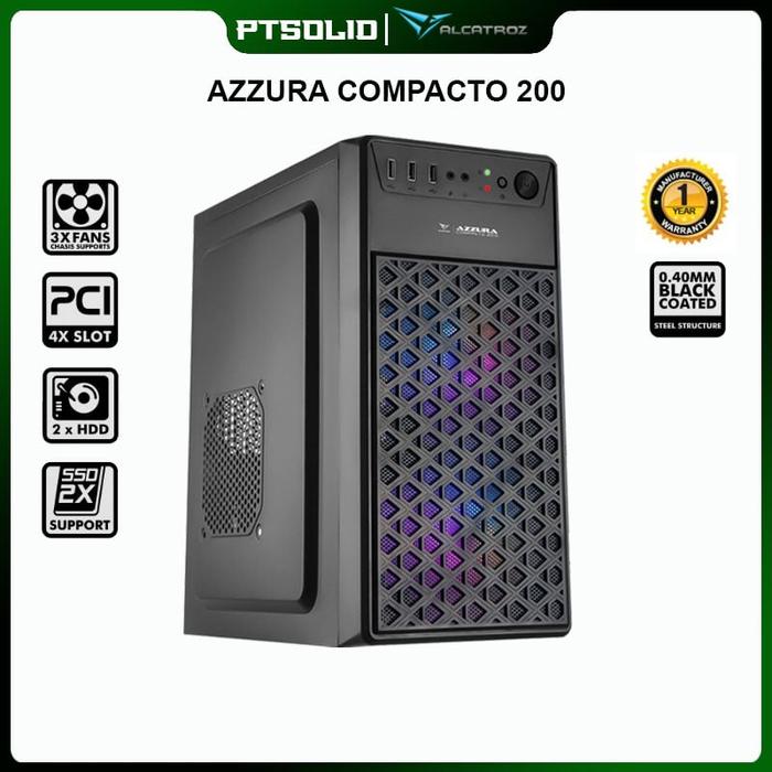 Jual Casing Alcatroz Azzura Compacto 100 Inc PSU Voltron Bronze 235 ...