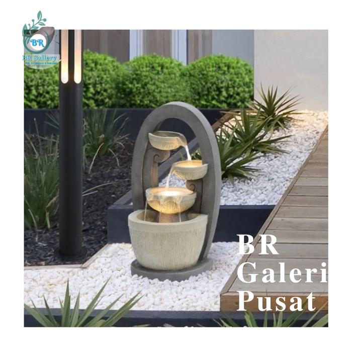 Jual Air mancur teraso tipe batu melingkar mewah - Kota Depok - BR ...