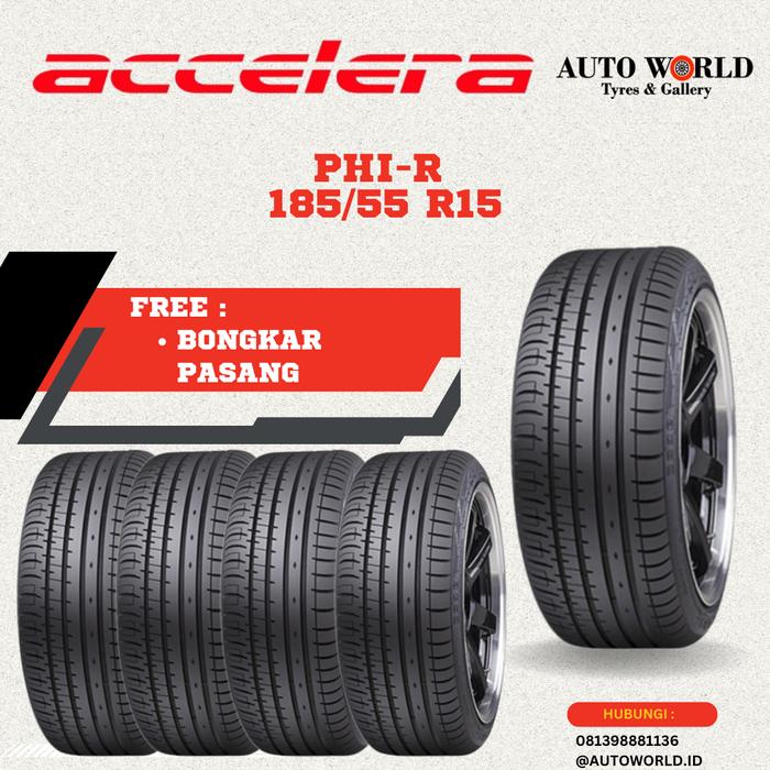 Jual Ban Accelera PHI-R ukuran 185/55 R15 - Kota Bandung - autoworld ...