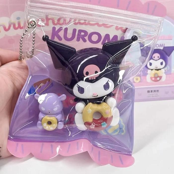 Jual Kuromi Candy Hug Sanrio Character Colorful Food Action Figure Open ...