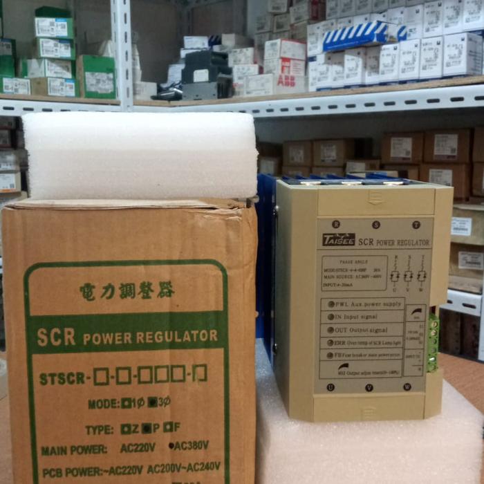 Jual SCR POWER REGULATOR TAISEE STSCR-4-4-030P 30A AC360V-480V INPUT 4 ...