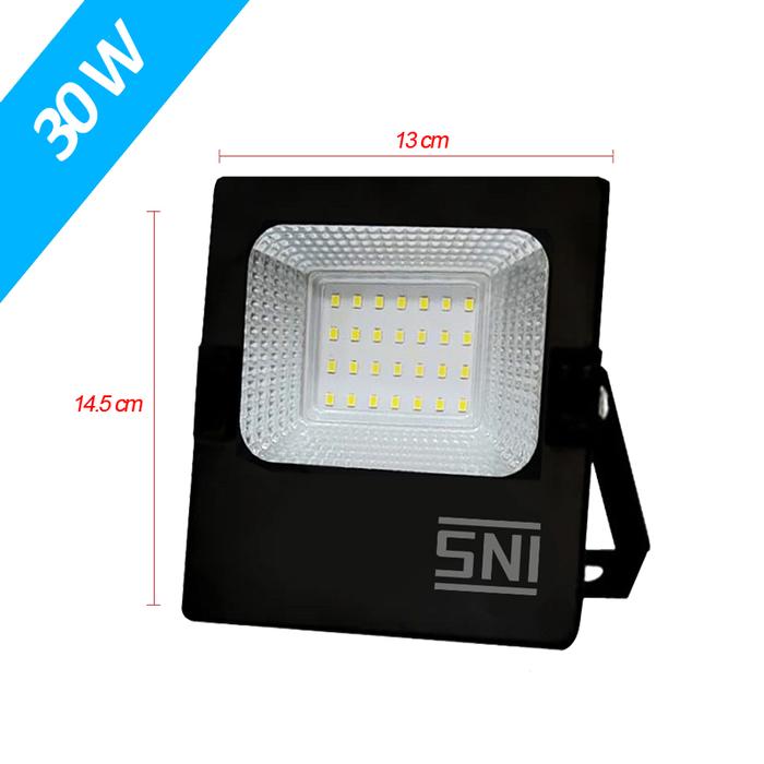 Jual lampu sorot led 10W 20W 30W 50W 100W 150W 200W 300W / Lampu Tembak LED - 30 Watt, White ...