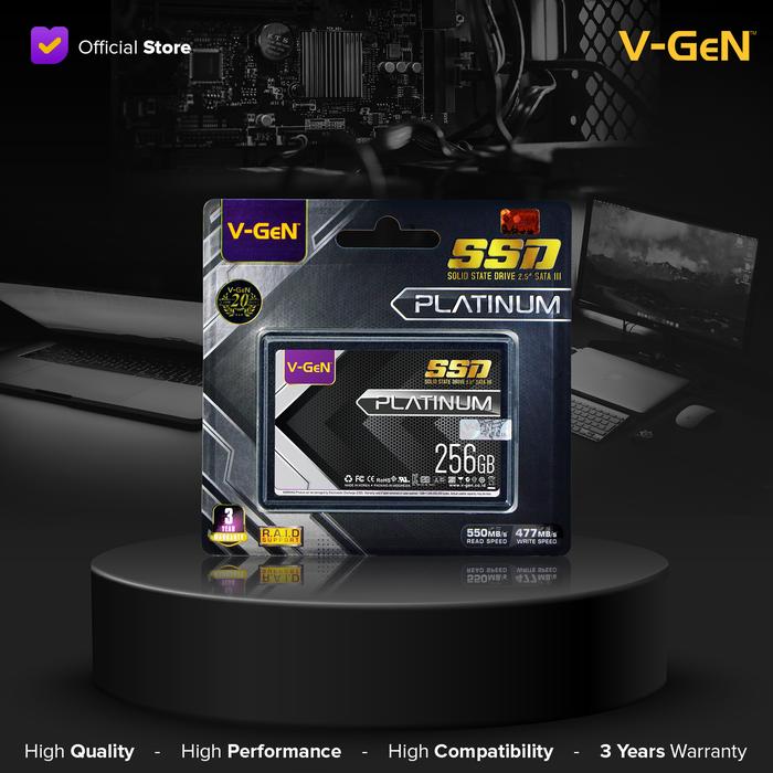 Promo SSD 256GB SATA3 V-GEN Solid State Drive 256 GB VGEN SATA 3 2.5 ...