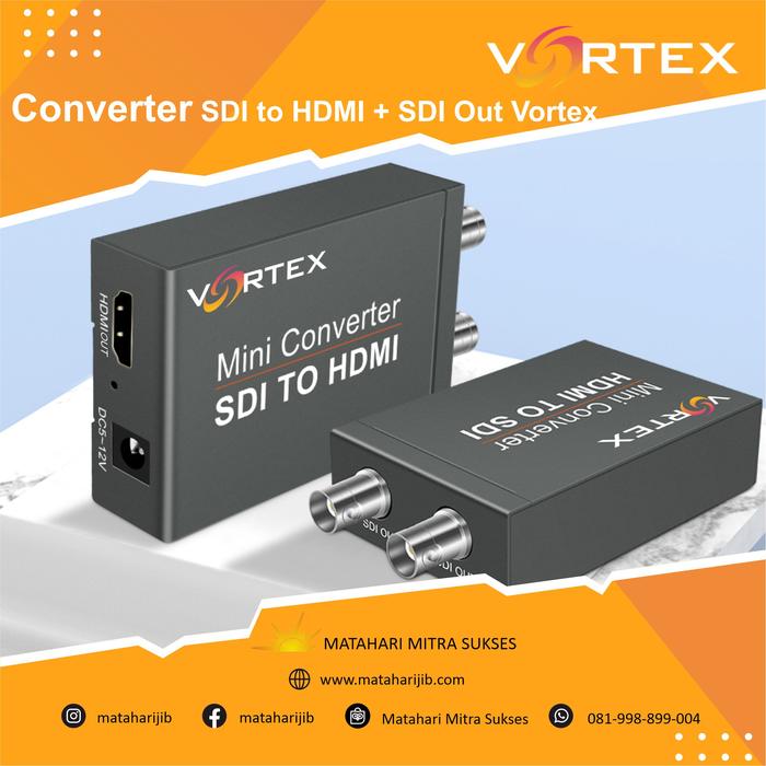 Jual Converter SDI to HDMI + SDI OUT Vortex - Kota Surabaya - Matahari ...