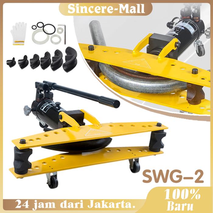 Jual SWG-2A 2 Inch Mesin Pembengkok Pipa Hidrolik Manual Dengan Roller ...