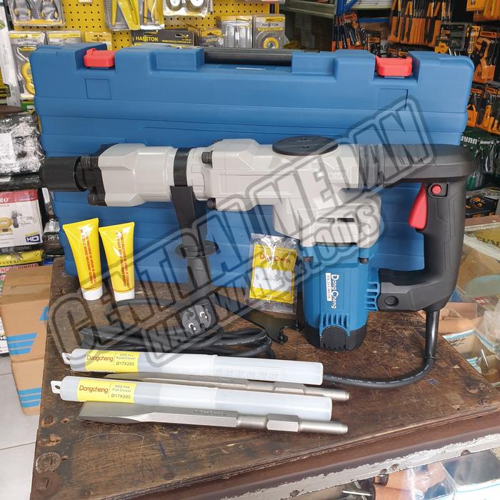 Jual PERCUSSION HAMMER DONGCHENG DZG07-6 DEMOLITION HAMMER MESIN BOBOK ...
