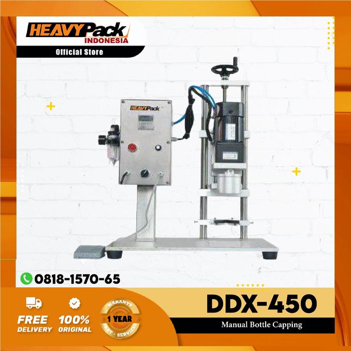 Jual HEAVYPACK Mesin Capping Penutup Botol Manual DDX-450 - Jakarta ...