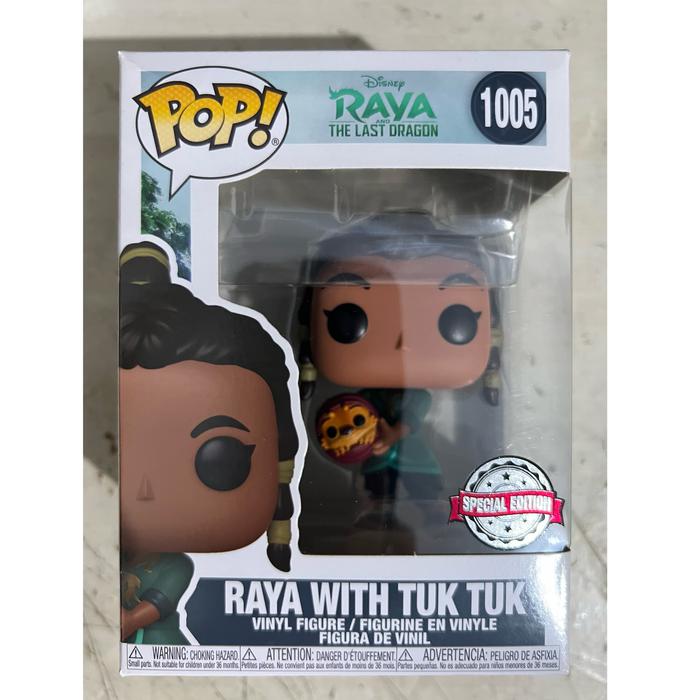 Jual Funko POP! Disney: RAYA AND THE LOST DRAGON - Raya with Tuk Tuk ...