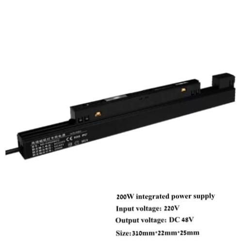 Jual Travo Ballast Adaptor Magnetic rell Led Driver DC 48V 100W 200W ...