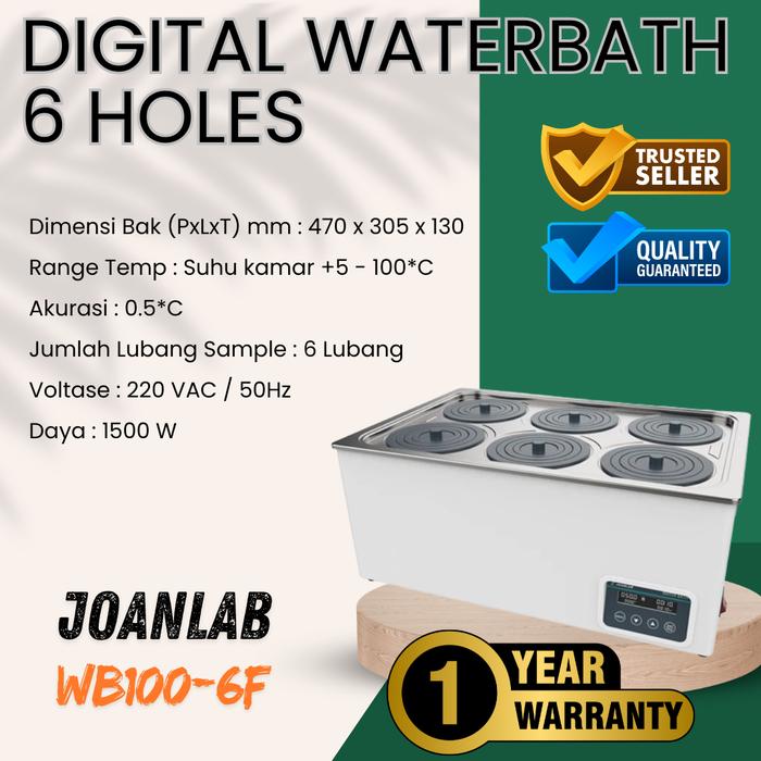 Promo Joanlab Digital Water Bath Waterbath 6 Hole lubang Penangas - Kota Surakarta - solomedica ...