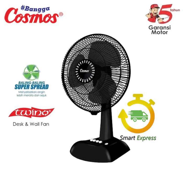 Jual electrick desk fan cosmos 12-LDA twino, meja dan dingding - Kota ...