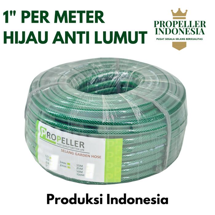 Jual Selang Air PROPELLER hijau benang 1 inch - Propeller - Jakarta ...