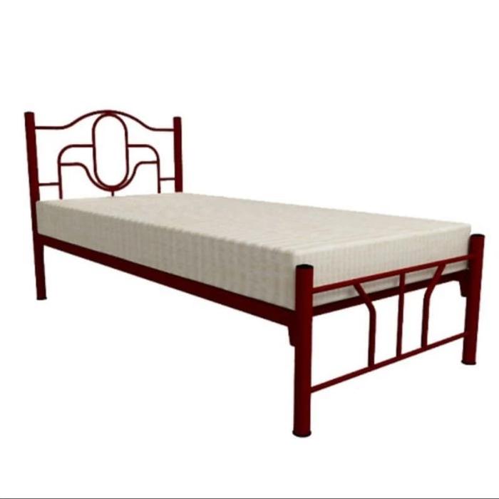 Jual RANJANG BESI MODERN DIVAN BESI ELEGAN RANJANG TIDUR BESI JUPITER ...