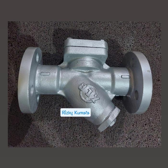 Jual Steam Trap Flange 1 1/4" Inch Thermodynamic Cast Iron Jis 10K DN32 ...