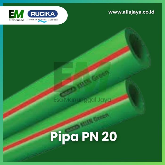 Jual Pipa PPR PN 20 Rucika 3/4 inch (25mm) - Jakarta Timur - Esa ...