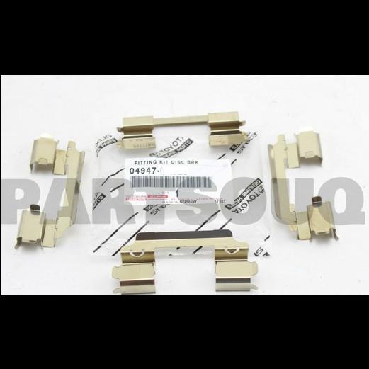 Jual Fitting Kit Rem Depan 04947-0KXIX Ori Innova 2005 - Jakarta Pusat ...