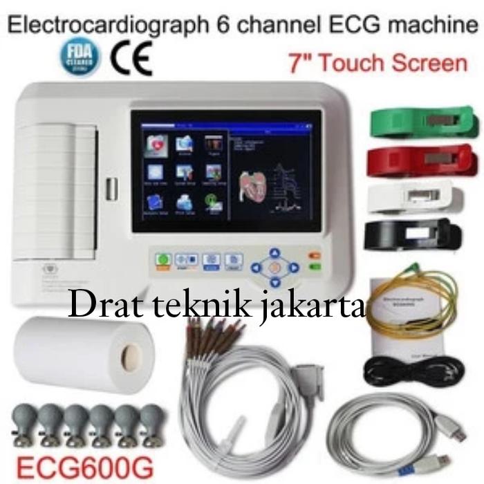 Jual Electrocardiograph CONTEC ECG600G Thermal ECG EKG Electrocardiogram - Jakarta Pusat - drat ...