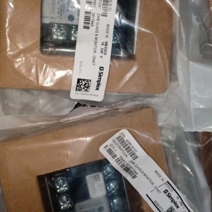 Jual Modul Simplex 4090-9101 Zone Addressable Module Fire Alarm BERMUTU ...