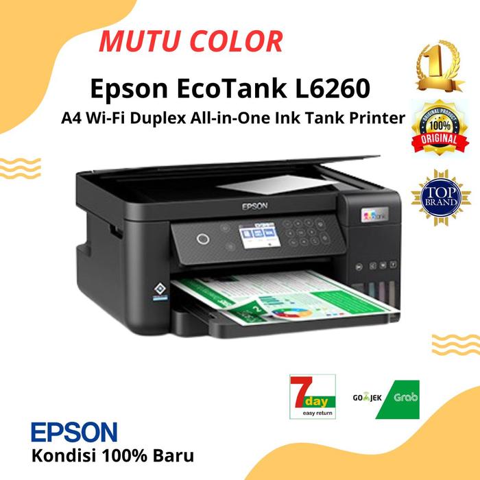 Jual Epson EcoTank L6260 A4 Wi-Fi Duplex All-in-One Ink Tank Printer ...