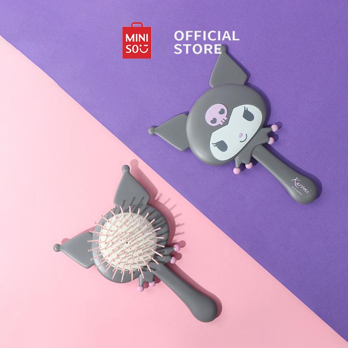 Promo Miniso x Kuromi Comb Sisir Desain Gambar Kuromi Paddle Brush ...