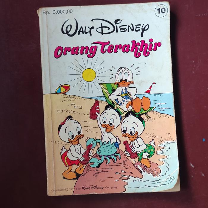 Jual Bacaan Anak Walt Disney Orang Terakhir - Kota Medan - Nusantara ...