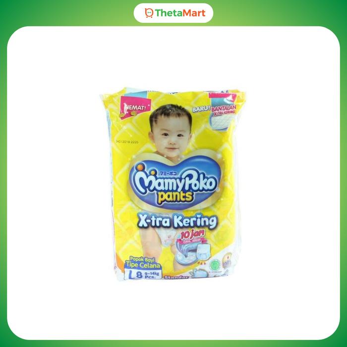Jual MAMY POKO PANTS STANDAR XTRA KERING L 8PCS - Kota Padang ...