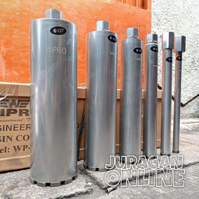 Jual Mata Bor core drill 1 inch 26 mm Wipro Drat Kasar mata bor coring ...