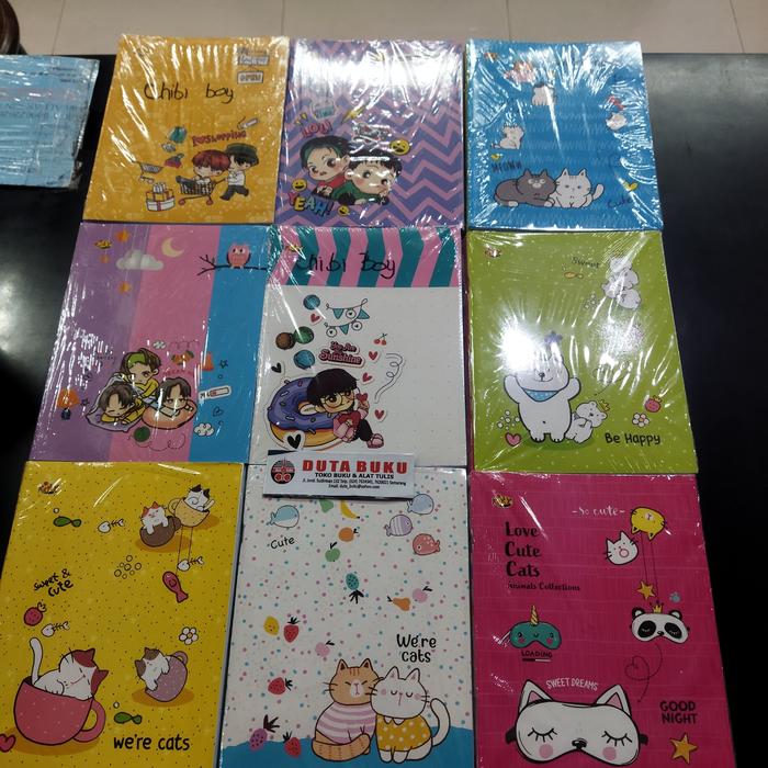 Jual EB 58 Buku Tulis Kiky 58 Lembar Buku Tulis Campus 10 Buku Per Pak ...