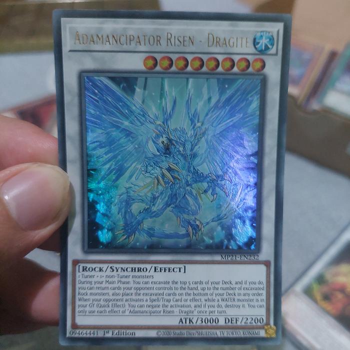 Jual Adamancipator Risen - Dragite - Ultra Rare 1st MP21 yugioh - Kota Palembang - 02Azure Card ...