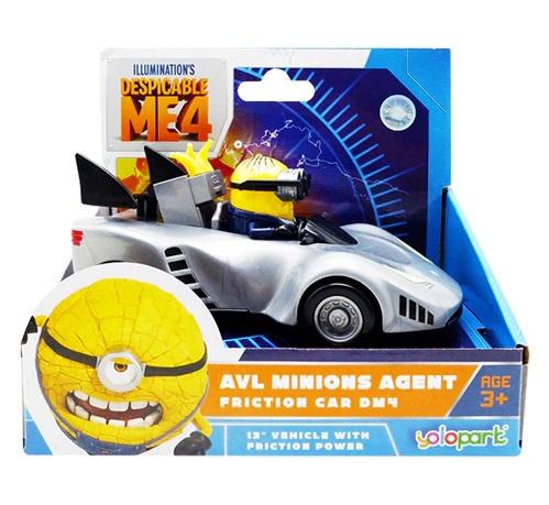 Jual Despicable Me 4 AMK Series AVL Minions Agent Friction Car ...