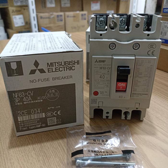 Jual MCCB/NFB MITSUBISHI NF63-CV 3P 40A ORIGINAL - Kota Bandung - Mitra ...