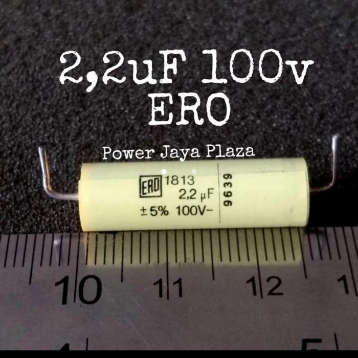 Jual Kapasitor 2,2uF 2.2uF 100V original ERO tweeter crossover ...