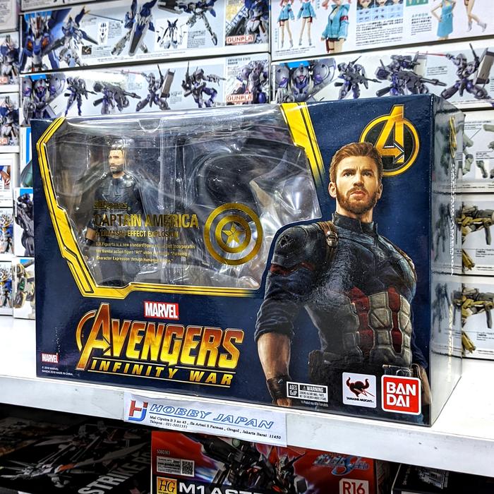 Jual SHF Avengers Infinity War - Captain America & Tamashii Effect ...