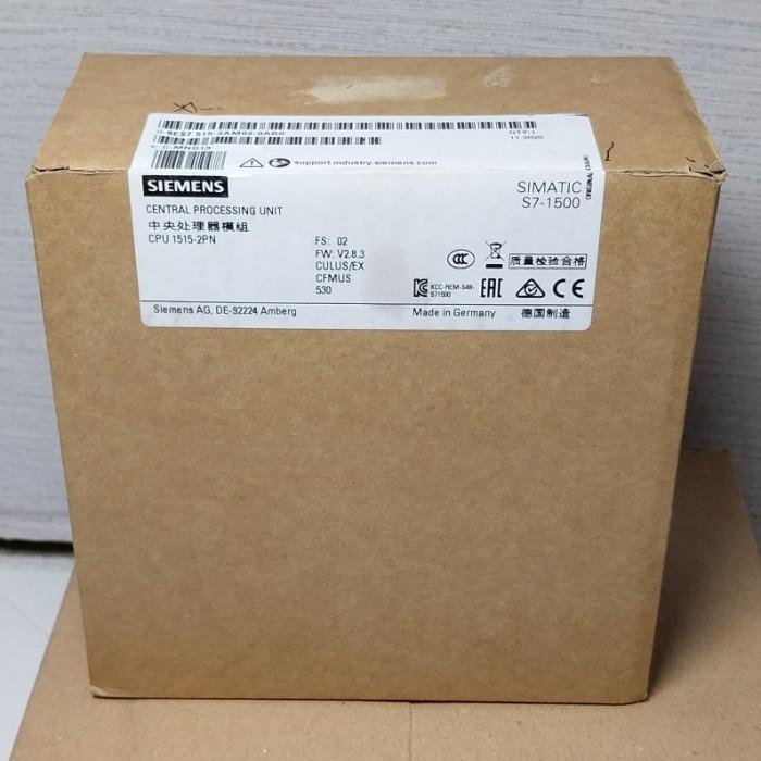 Jual PLC Siemens / CPU 1515-2PN / 6ES7-515-2AM02-0AB0 / S7 1500 1515 ...
