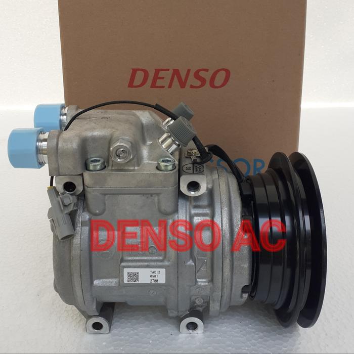 Jual Compressor Compresor Kompressor Kompresor AC Bobcat S560 - 12V 12 Volt - Merek : DENSO ASLI ...