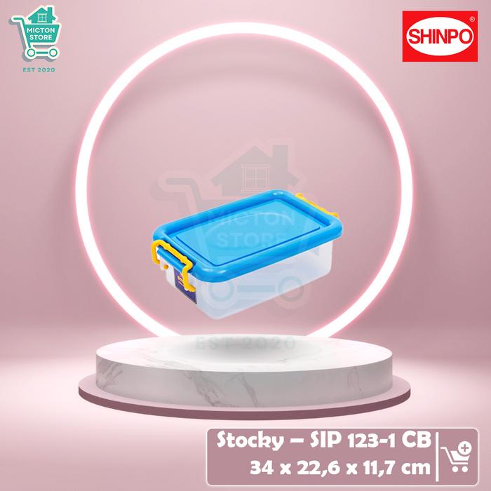 Promo MICTON Shinpo SIP 123-1 STOCKY Container Box 4,5 L Box Container ...