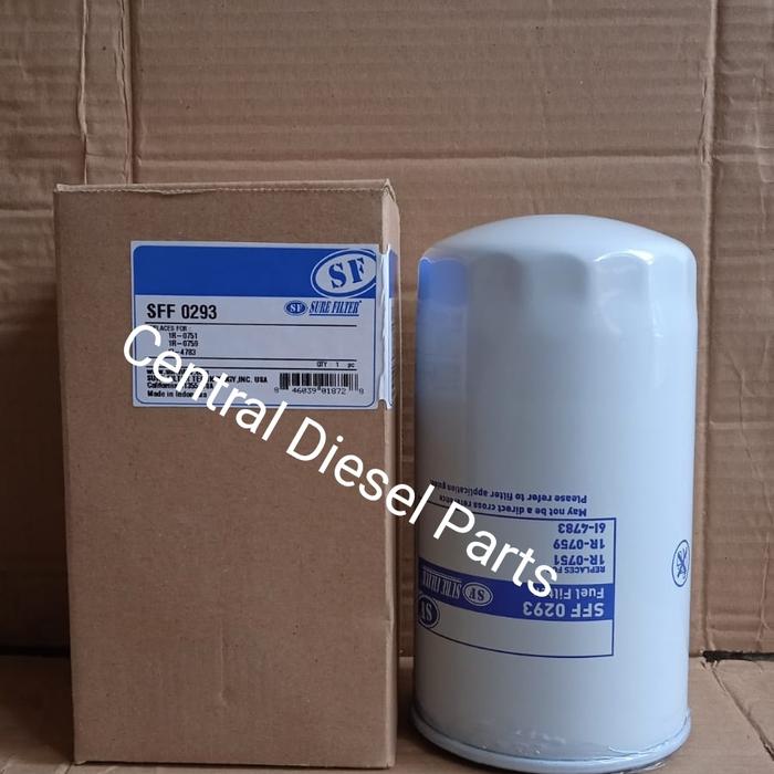Jual Fuel Filter Solar 1R-0751 1R-0759 6I-4783 SFF0293 SFF 0293 Sure ...