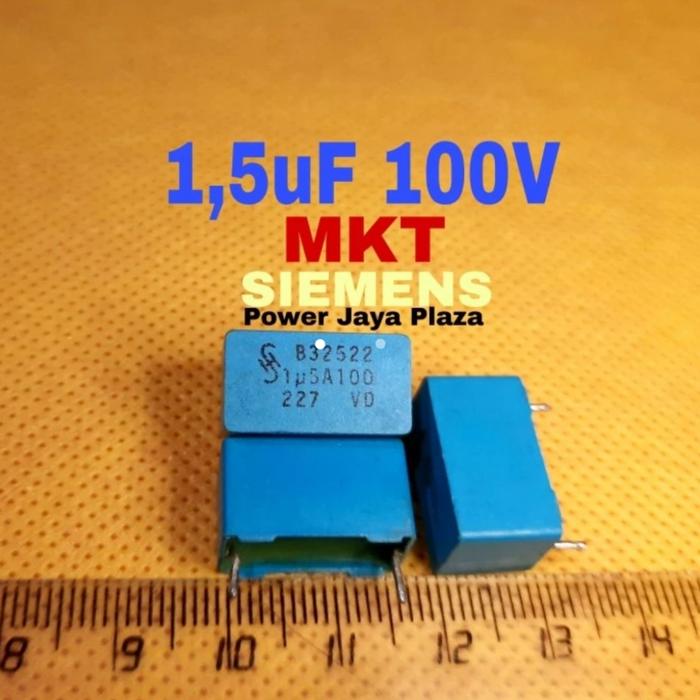 Jual Kapasitor MKT 1,5uF 1.5uF 100V original SIEMENS High Quality Capacitor - Kota Bandung ...