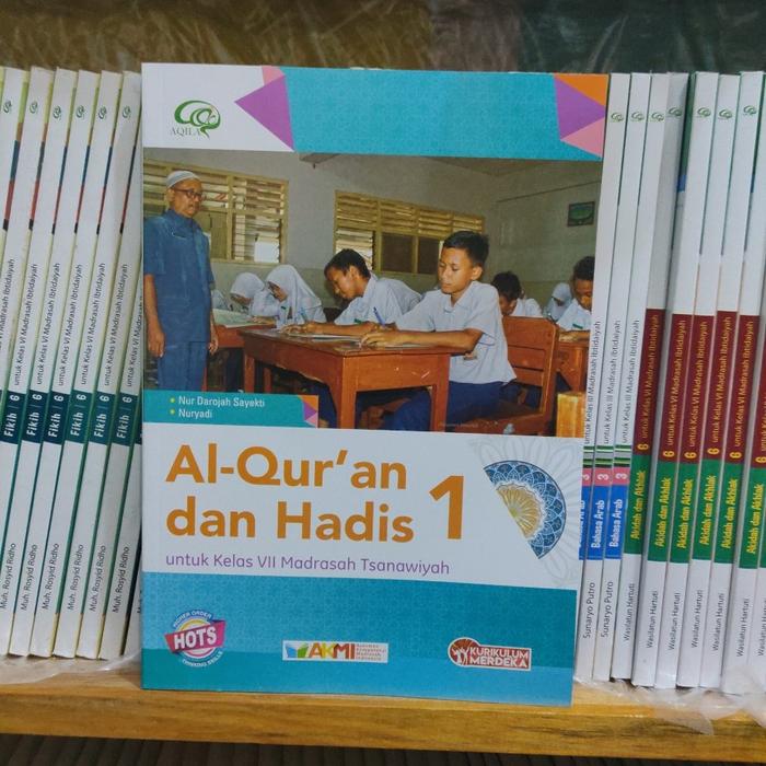 Jual Al-Qur'an dan Hadis MTS Kelas 1 Kurikulum Merdeka Penerbit Aqila - Jakarta Timur - CYA Shop ...