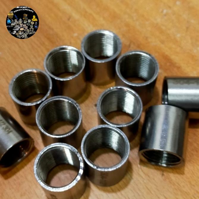 Jual Socket Pipe 3/4"/ Coupling / Sock Drat Dalam Stainless stell SS ...