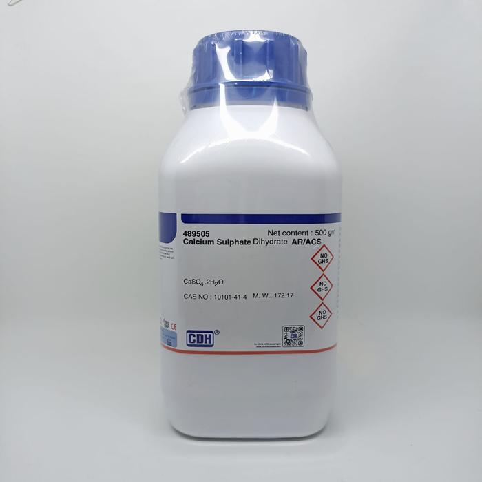 Jual Calcium Sulphate Dihydrate AR ACS 500Gram - Kota Tangerang Selatan ...